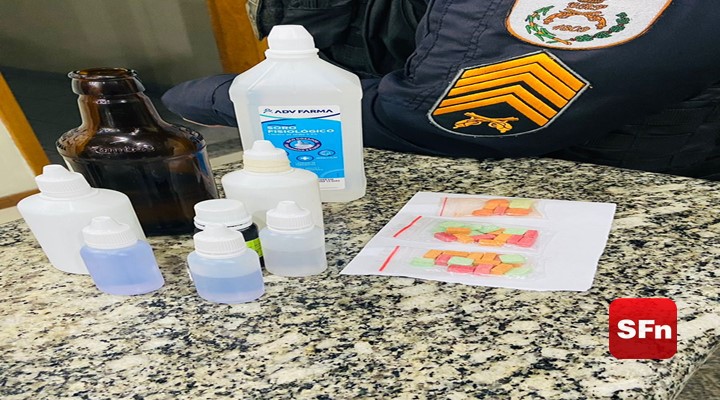 PM apreende ecstasy e ‘cheirinho da loló’ em van que seguia de Miracema ...