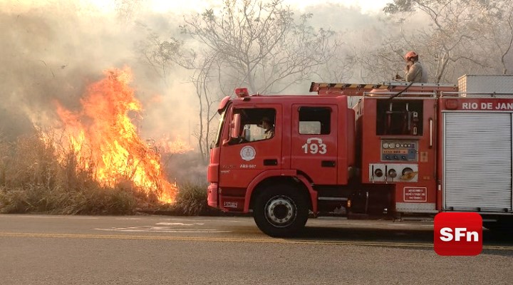 Alerta para risco MUITO ALTO de incêndios em Aperibé, Cambuci, Itaocara ...
